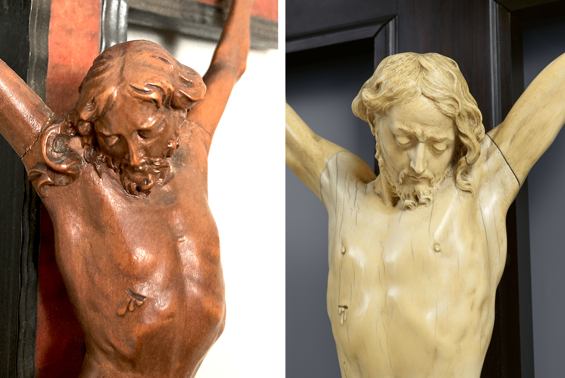 A possible boxwood crucifix by Matthieu van Beveren or his atelier ...